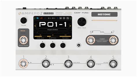Hotone launches next-generation Ampero II Stage multi-FX pedal | Guitar ...