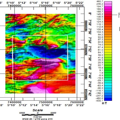 Tmi Map Of The Study Area Download Scientific Diagram
