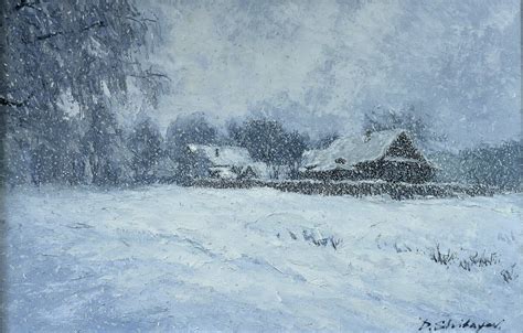 Метель в живописи 76 фото