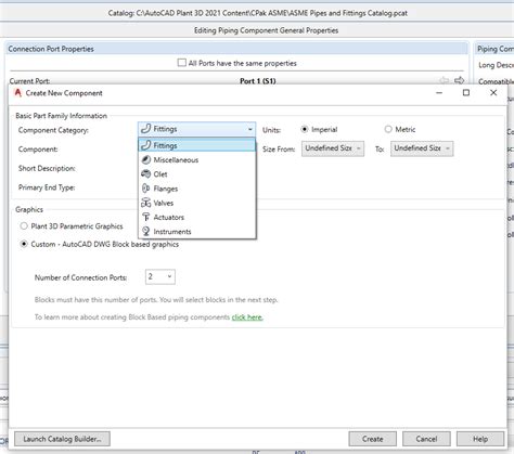 Adding Custom Stub End In Plant 3d Spec Editor Autodesk Community