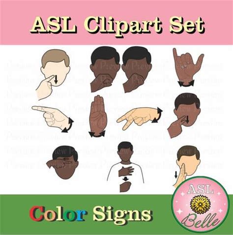Asl Classroom Poster Classifier Chart In 2025 Classroom Posters Classroom Classroom Language