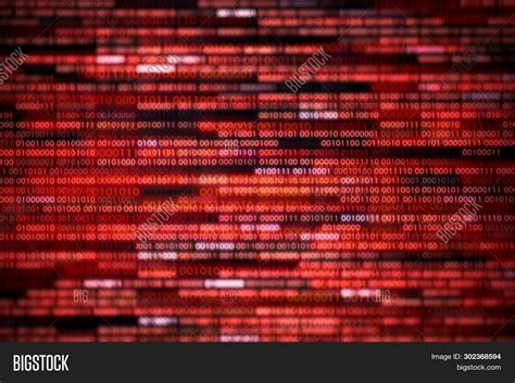 Corrupted Data Red Image And Photo Free Trial Bigstock
