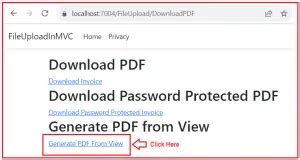 How To Convert Html To Pdf In Asp Net Core Mvc Dot Net Tutorials