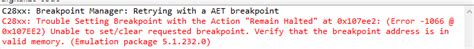 ccs tms320f28335 program could not execute in external ram after