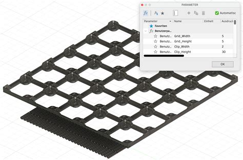 Gridfinity Base Light Magnetic Connectable Parametric By Stefanlitter
