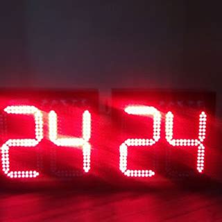 LED Digital Counter Display Segment Supplier Factory Manufacturer YU HONG