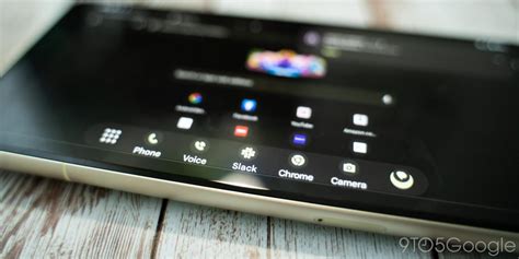 Android 14 Dp1 Taskbar For Tablets Adds Text Labels To App Icons