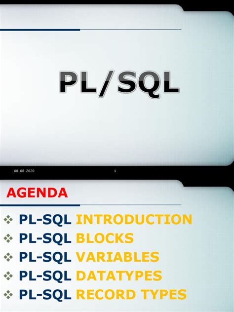 01 plsql pdf pl sql control flow