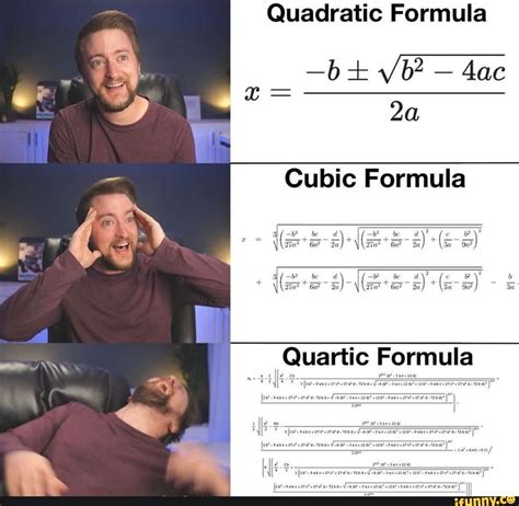 Quadratic Formula Meme