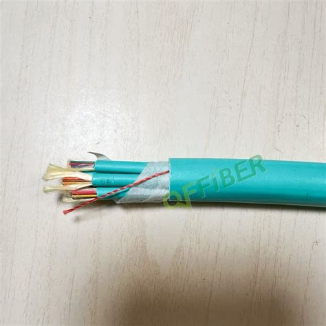 Indoor Mm Multimode Om3 Om4 Optical 96 Core Tight Buffer Distribution Fiber Optic Cable