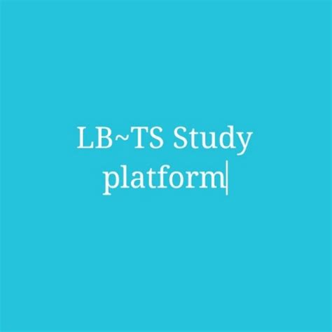 Lb~ts Study Platform Youtube