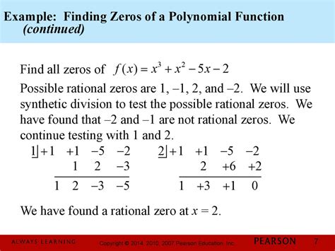 Zeros Of A Function