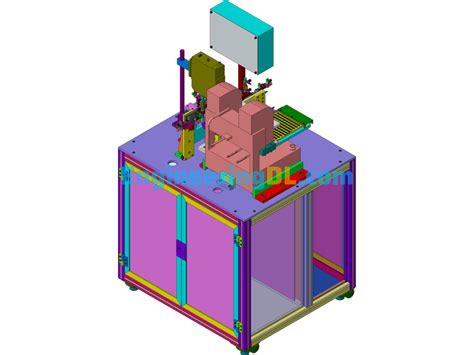 Automatic Inspection Motor Equipment 3d Digital Model Bom Design Manual Solidworks 3d
