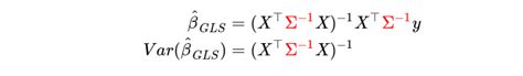 generalized least squares gls estimator ibkr quant