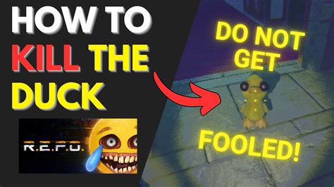 R E P O How To Kill The Yellow Duck Apex Predator EASY YouTube