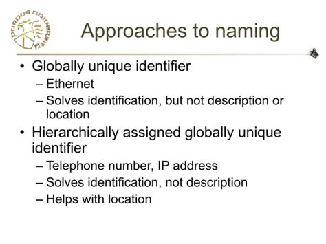 Name Naming System In Distributed Computing Ppt