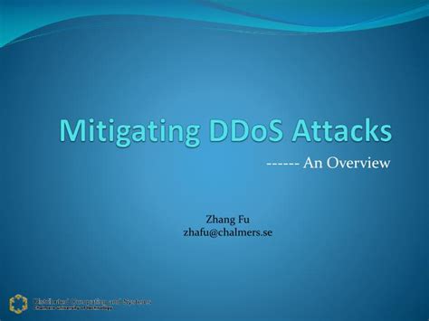 Ppt Mitigating Ddos Attacks Powerpoint Presentation Free Download Id2914055
