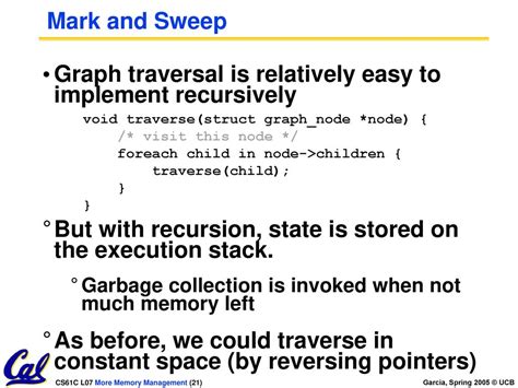 ~cs61c Cs61c Machine Structures Lecture 7 More Memory Management