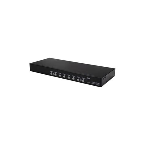 Startech 8 Port 1u Rack Mount Usb Kvm Switch Kit Sv831dusbuk