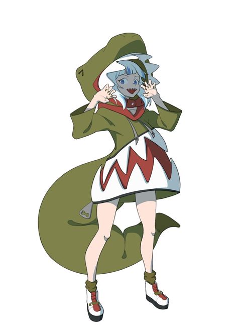 Gawr Gura Hololive And 1 More Drawn By Karassawa Danbooru