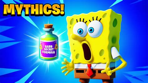 🧽 Spongebob Mythics 8128 1519 3799 By Bolas Fortnite Creative Map Code Fortnite Gg
