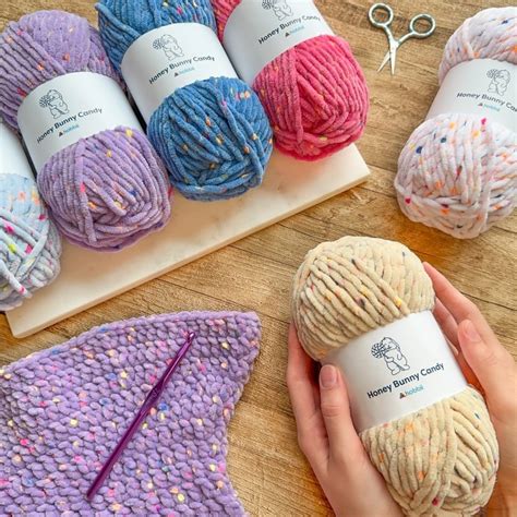 Honey Bunny Candy Garn Hobbii Hobbii Se