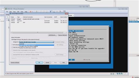 Gns3 Talks Edit The Gns3 Vm Physical Network Connection Select