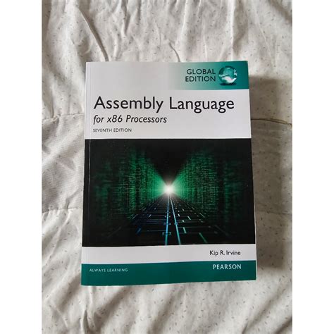 Assembly Language For X86 Processors 7e 組合語言原文書課本 蝦皮購物
