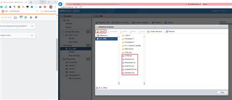 How To Move A File From Local Win 10 Os To A Virtual Machine On Vmware Esxi Stack Overflow