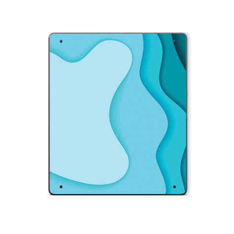 Papercraft Cyan Skin For Amazon Kindle Scribe 2 2024 — Mightyskins