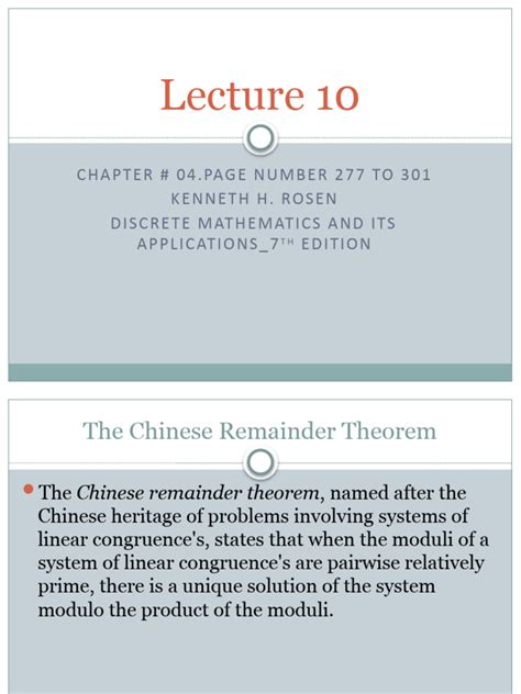 Lecture 10 Pdf Cryptography Encryption