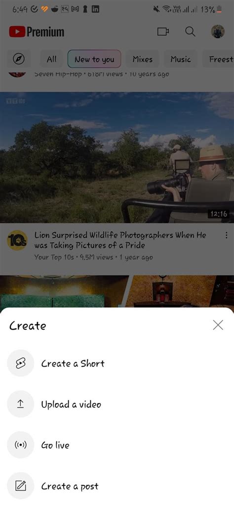 How To Hide Create Button In Revanced Extended 181743 R