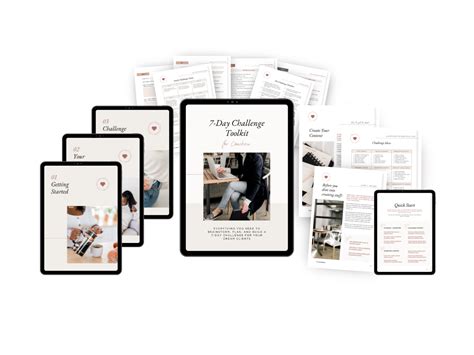 7 day challenge creation toolkit for coaches lovely impact