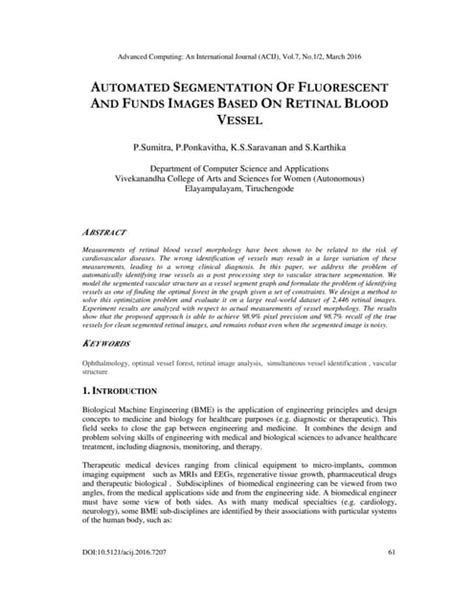 Ieee 2014 Matlab Image Processing Projects An Automatic Graph Based Approach For Artery Vein