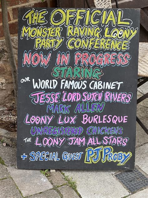 Monster Raving Loony Party Conference 2025 The Official Monster