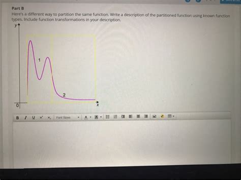 Solved Part B Here S A Different Way To Partition The Same Chegg Com