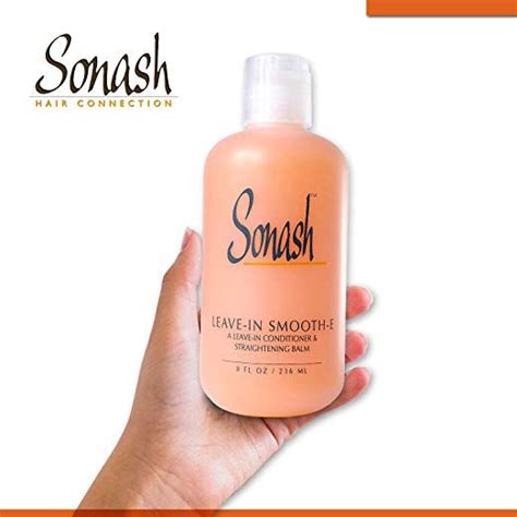 Sonash Smoothe E Sorbet Biotin Hair Straightening Balm And Conditioner