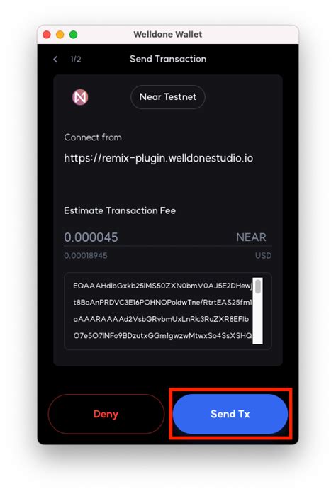 Rust Smart Contract In NEAR WELLDONE Studio Docs