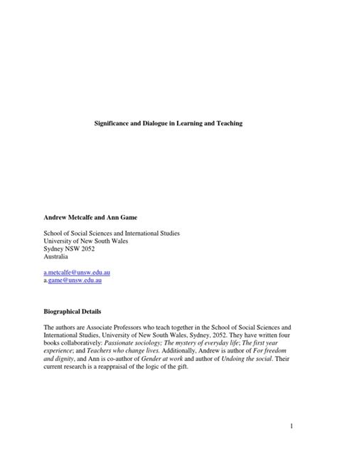 Dialogic Learning And Teaching Pdf Dialogue Pedagogy