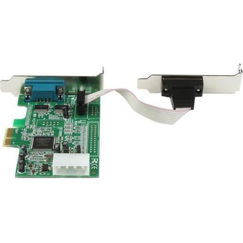 StarTech Com Port Low Profile Native RS PCI Express Serial Card With UART X Pin