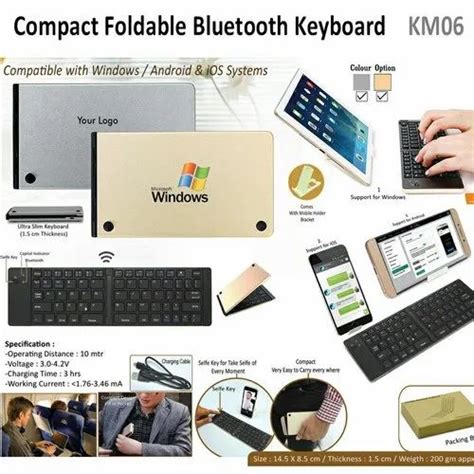 Compact Foldable Bluetooth Keyboard KM At Best Price In Ahmedabad