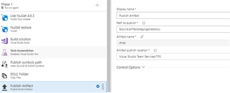 Azure Devops How To Modify Publish Artifact Folder Build