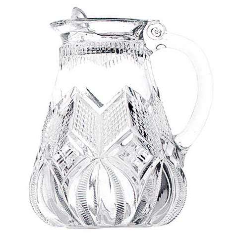 Eapg Syrup Pitcher In The Ivanhoe Pattern Reuzeit Emporium