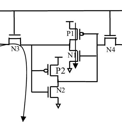 Conventional Six Transistor SRAM Cell Download Scientific Diagram