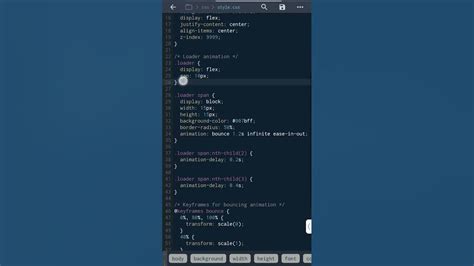 Create A Preloader Using Html And Css Youtube