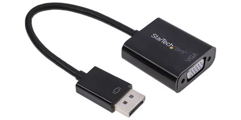 StarTech Com DisplayPort To VGA Adapter 100mm 1920 X 1200 RS Components Indonesia