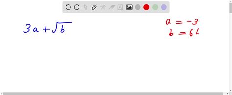 ⏩solvedevaluate Each Expression For A 3 B64 And C6 3 A√b