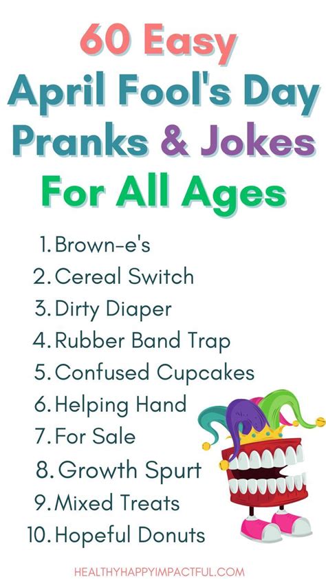 60 Easy April Fools Day Pranks For All Ages