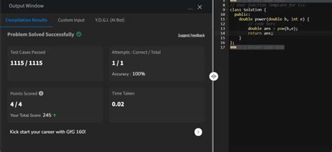gfg160 geekstreak2024 codingchallenge geeksforgeeks programming… shreyansh surana