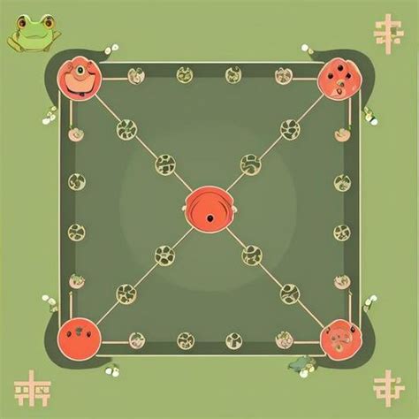 Yut Game Board 윷판 윷놀이 판 Aieasypic